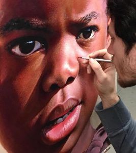 Nick Sider est autodidacte et peint des chefs-d'œuvre hyperréalistes ...