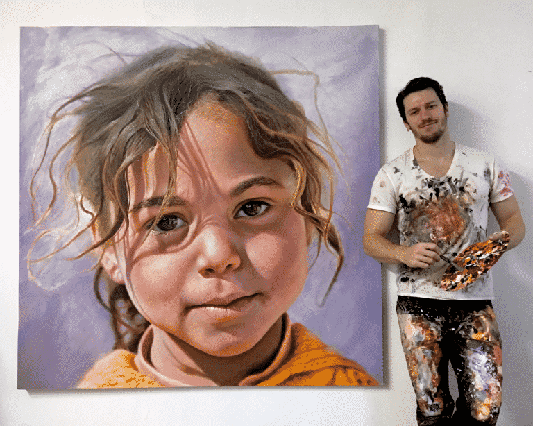 Nick Sider est autodidacte et peint des chefs-d'œuvre hyperréalistes ...