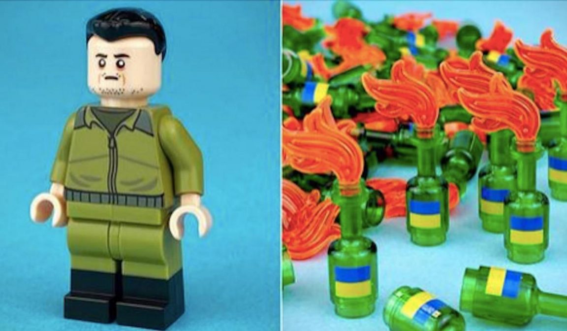 Le LEGO Volodymyr Zelensky lève plus de 16 000$ en 24 heures pour l'Ukraine
