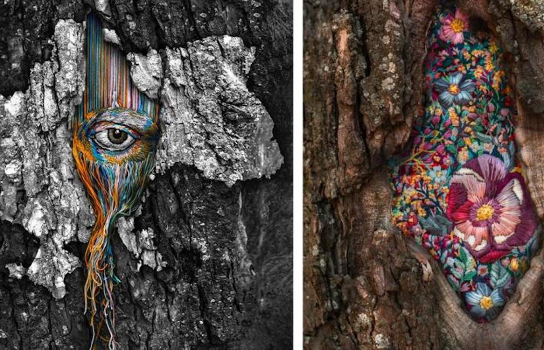 Des compositions sublimes des espaces creux dans les broderies ...