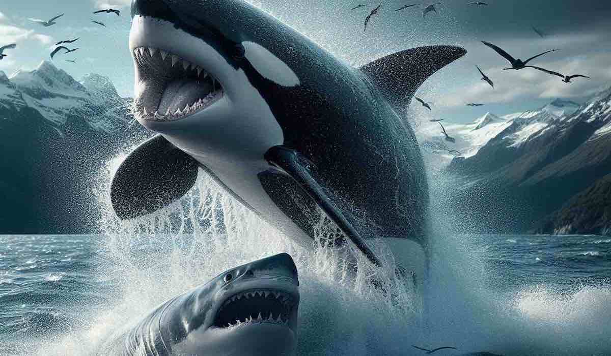 Regardez Le Célèbre Orque Dévorer Un Grand Requin Blanc En Moins De