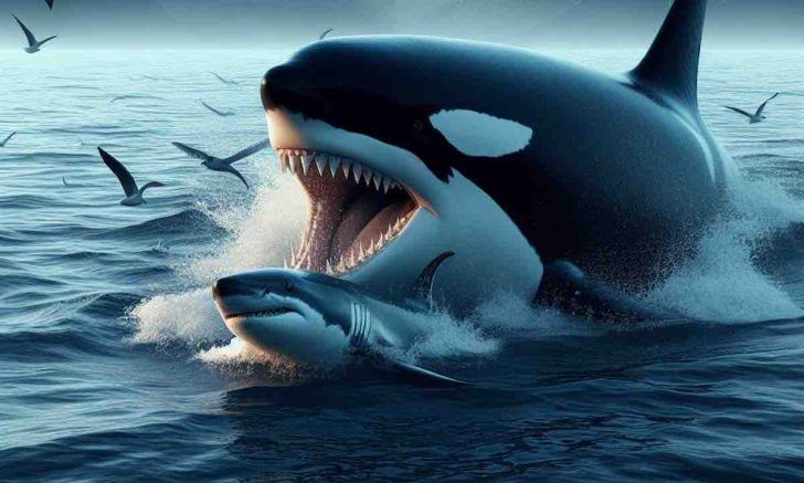 Regardez le célèbre orque dévorer un grand requin blanc en moins de ...